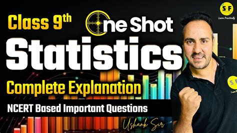 Statistics One Shot Maths Class 9th Maths Ncert Solution With Ushank Sir Youtube