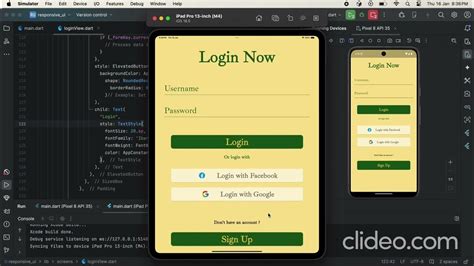 Flutter Responsive Ui Design By Flutterscreenutil Youtube