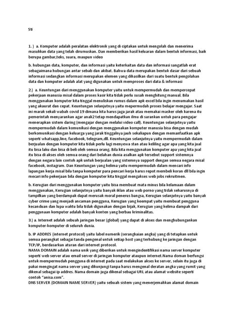 Sistem Teknologi Informasi Pdf