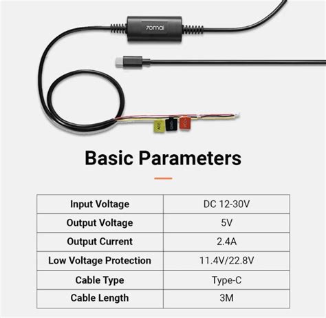 70mai hardwire kit type c anagu einfach schnell qualität