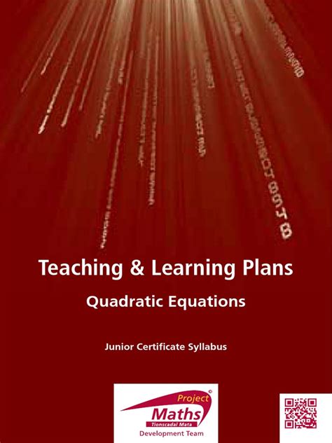 Introduction To Quadratic Equations Pdf Quadratic Equation Equations