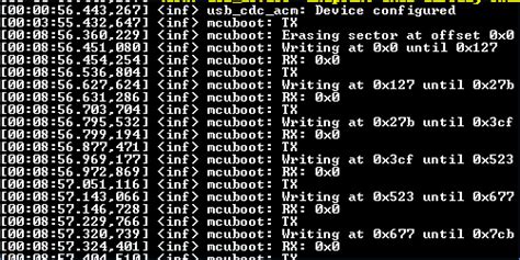 Device Firmware Update DFU With MCUBoot Bootloader Software NRF