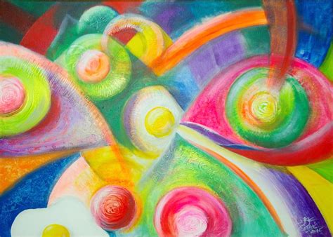 Colorful Abstract Composition