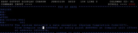cobol abend s0c7 error while moving data to comp 3 fields stack overflow