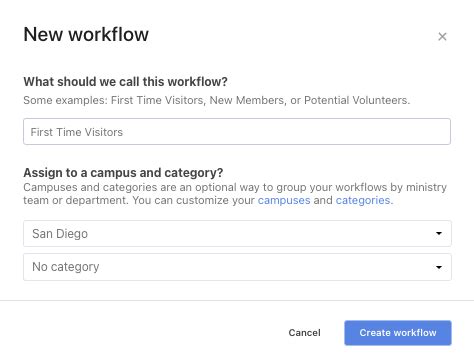 Create A Workflow People