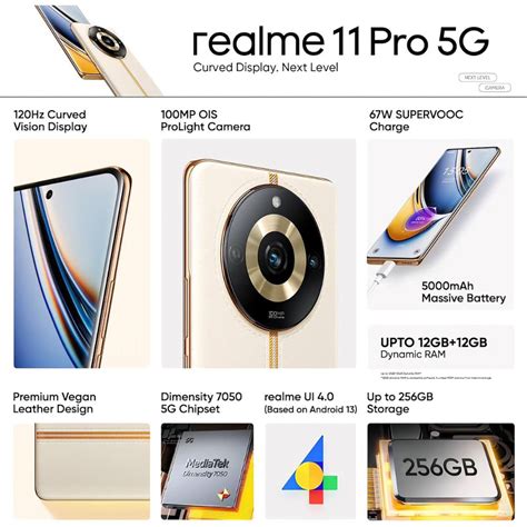 Realme 11 Pro 5G 8GB 256GB Price In India