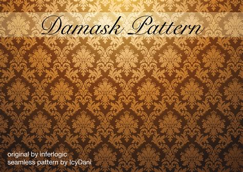 Damask Pattern Seamless By IcyDani On DeviantArt