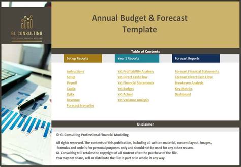 Budgeting And Forecasting Model Template Efinancialmodels