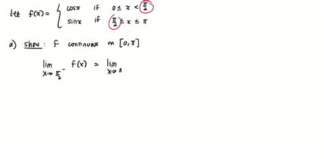 Verify Lagrange S Mean Value Theorem For Each Of The Following Functions F X Sinx Cosx On