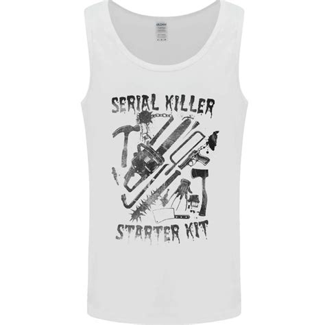 KIT DE DÉBUTANT De Tueur En Série Halloween Gilet Débardeur Pour Hommes EUR PicClick FR