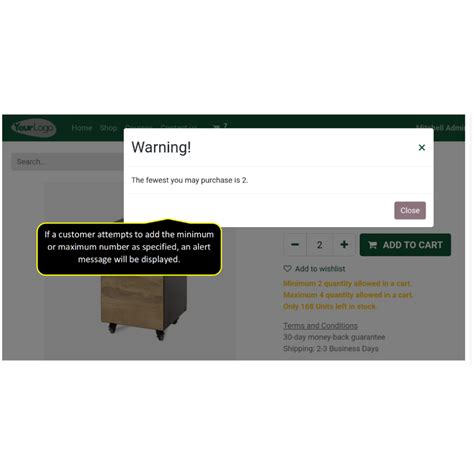 Limit Cart Quantity App For Odoo Control Product Orders