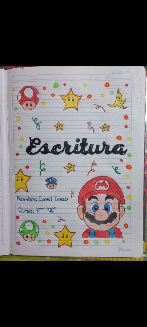 Caratulaescritura Caligrafia Para Niños Caratulas Faciles De Hacer