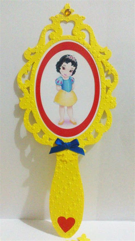 Sofia The First Mirror Invitation Snow White Mirror Snow White Birthday Snow White Mirror