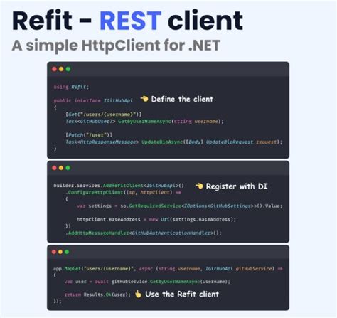 Code Adventure The Easiest Way To Send Requests In Net Is Using An Client But There