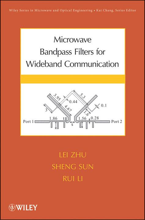 Cover Microwave Bandpass Filters For Wideband Communications Book