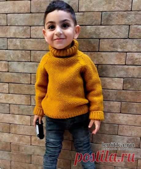 Свитер для мальчика спицами Работа Анаит Вязание для детей Вязание для мужчин Постила