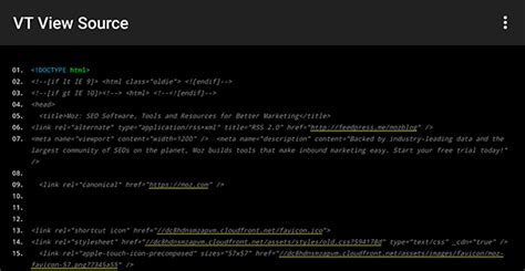 how to view website html css source code on android pmc