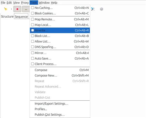 how to use rewrite url tool in charles proxy