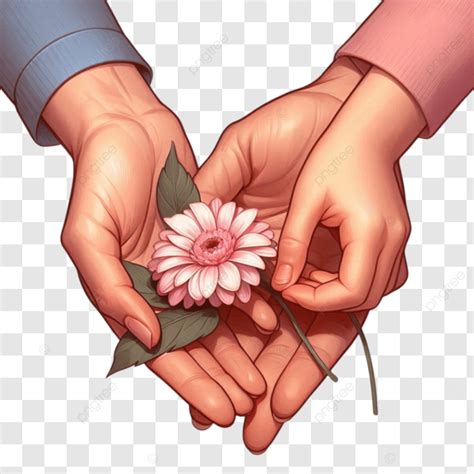 3차원 A 딸 주는 것 꽃 에 그녀 어머니 통하고 있는 일 어머니날에 어머니에게 꽃을 주는 딸 3d 어머니날에 어머니에게 꽃을 주는 딸 어머니 Png 일러스트 및