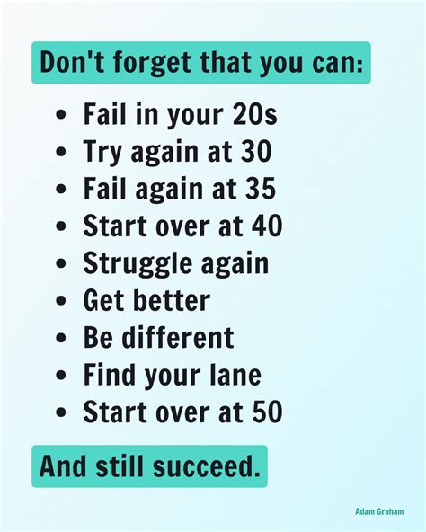 life follows no rules neither should your career it s never too late