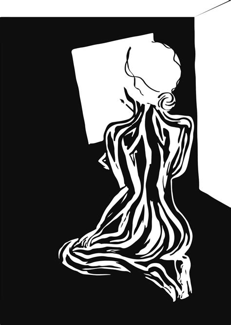 Striped Female Body Nude Art Etsy Israel