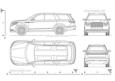 Lincoln Navigator 2018 Cad Blocks Download Autocad Drawings Dimensions Lincoln Navigator 2018 Cad Blocks Download Autocad Drawings Dimensions