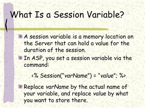 Ppt Session Variables Powerpoint Presentation Free Download Id5337142