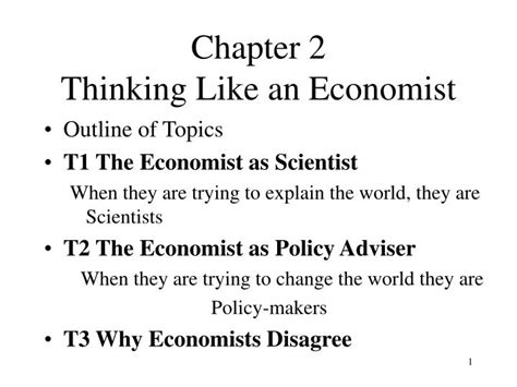 PPT Chapter 2 Thinking Like An Economist PowerPoint Presentation