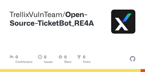 Github Trellixvulnteam Open Source Ticketbot Re4a