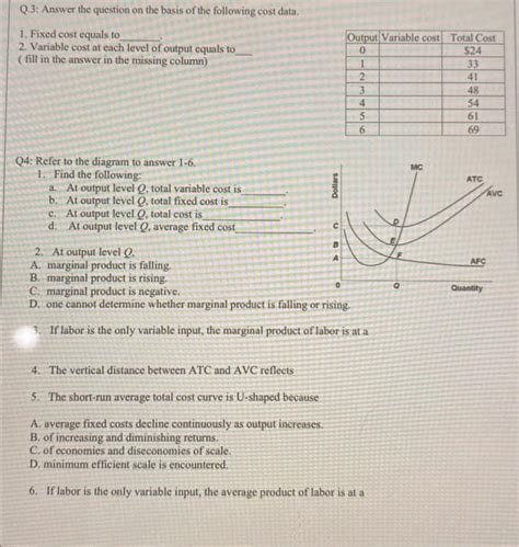Solved Q3 Answer The Question On The Basis Of The