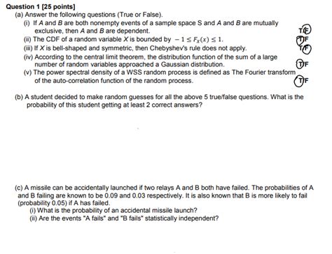 Solved Question Points A The Distribution CDF Of A Chegg