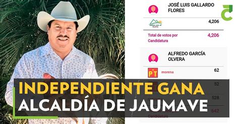 Independiente Gana Alcaldía De Jaumave