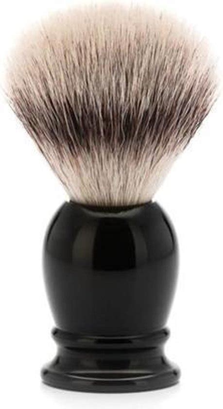 MÜhle Scheerkwast Classic Silvertip Fibre Black M Bol