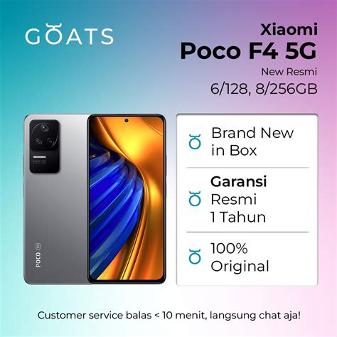Jual Hp Xiaomi Poco F G New Fullset Original Shopee Indonesia
