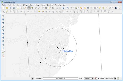 What Does The Standard Distance Output From The Spatial Point Pattern