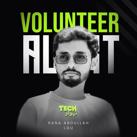 abdullah bin babar on linkedin techtehwaar tech volunteer lgu