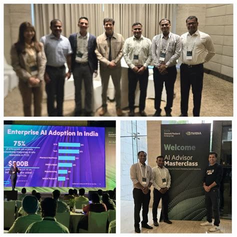 Anirudh Shrotriya On Linkedin The Ai Masterclass With Hpe And Nvidia Was A Great Learning The