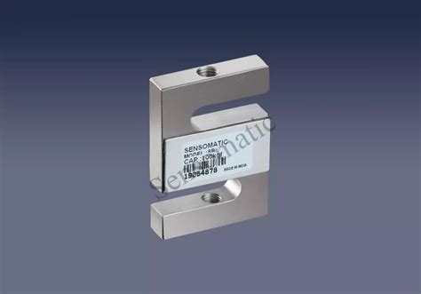 Reliable S Type Load Cell For Precise Measurement Sensomatic