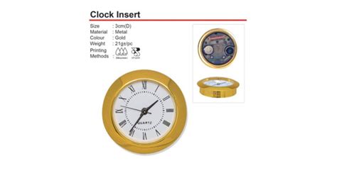 Clock Insert