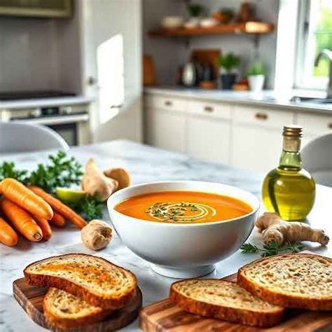 Crema De Zanahoria Y Jengibre De 2252 Kcal Receta Fácil En La App Avena
