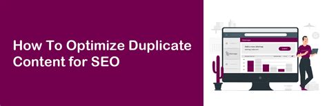 How To Optimize Duplicate Content For Seo App Ringer