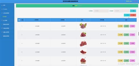 Javavue计算机毕设北疆双河市红提追溯系统的设计与实现【源码程序论文开题】 Csdn博客