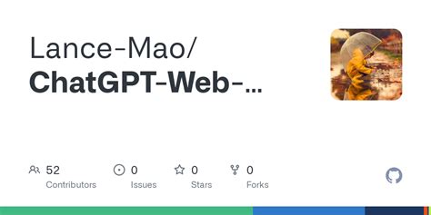 Github Lance Mao Chatgpt Web New