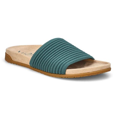 Vionic Womens Evie Knit Causal Slide Sandal