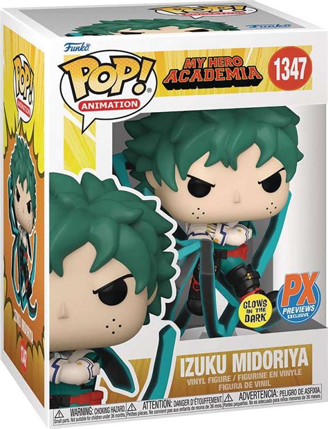 Funko My Hero Academia POP Animation Deku Vinyl Figure Blackwhip Glow In The Dark Walmart Com