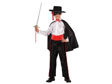 Disfraz De Zorro Enmascarado NiÑo Tienda De Disfraces Online