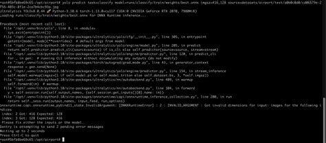 imgsz not working properly on onnx format predict · issue 1131