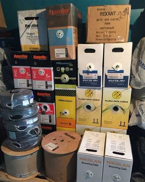 Витая пара Utp и Ftp для интернета и камер Festima Ru Мониторинг объявлений