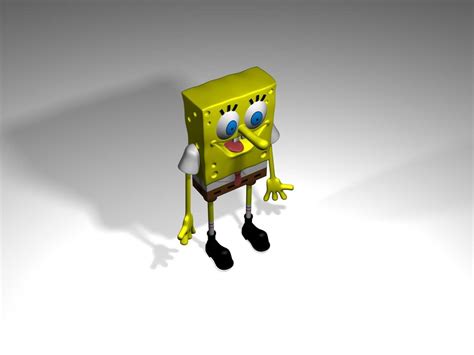 3d Model Spongebob Sponge Bob