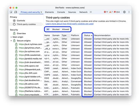 隐私和安全”面板 Chrome Devtools Chrome For Developers